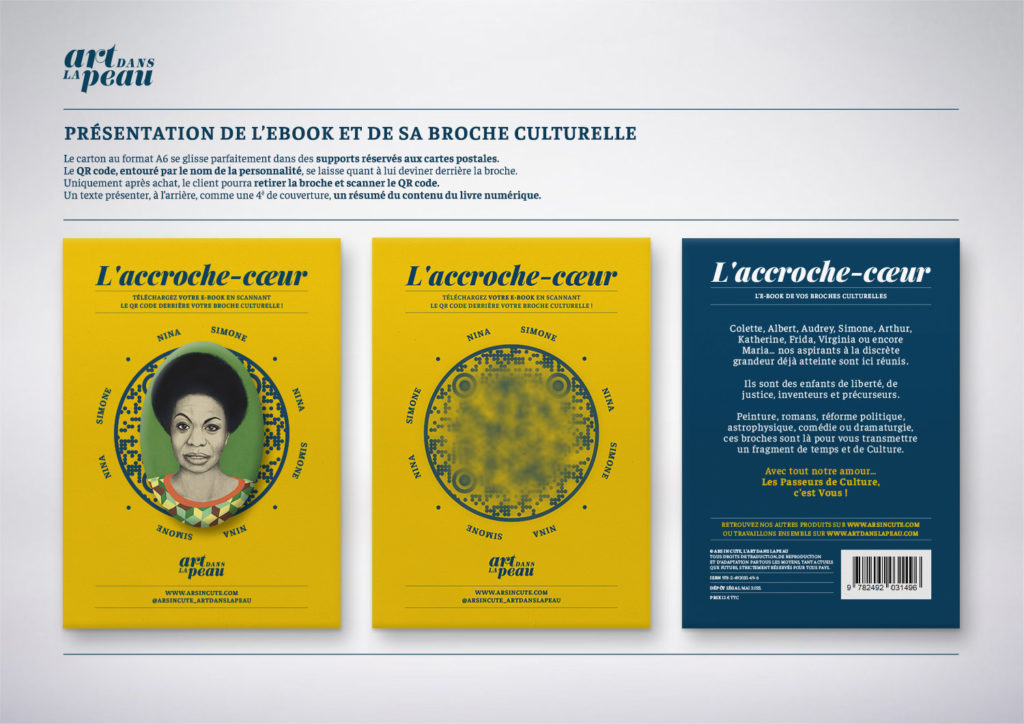 Broche culturelle Femmes - Nina